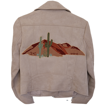 Custom Chainstitch Embroidered Denim Jackets • Daily Disco Custom ...