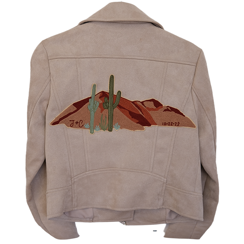 Custom Chainstitch Embroidered Denim Jackets • Daily Disco Custom ...