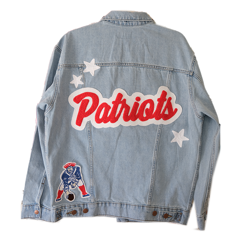 Custom Chainstitch Embroidered Denim Jackets • Daily Disco Custom ...