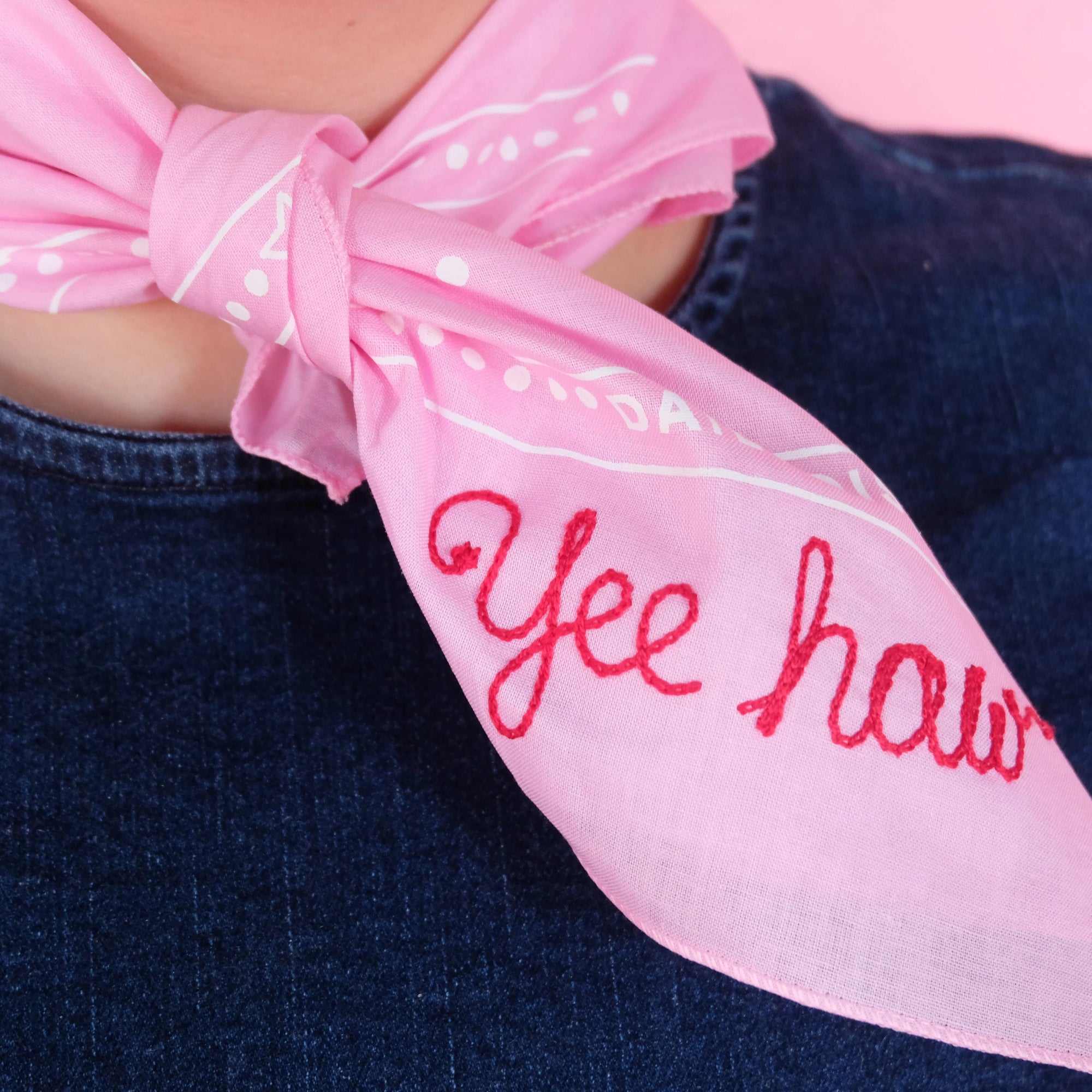 Pink Disco Bandana Personalized - Daily Disco