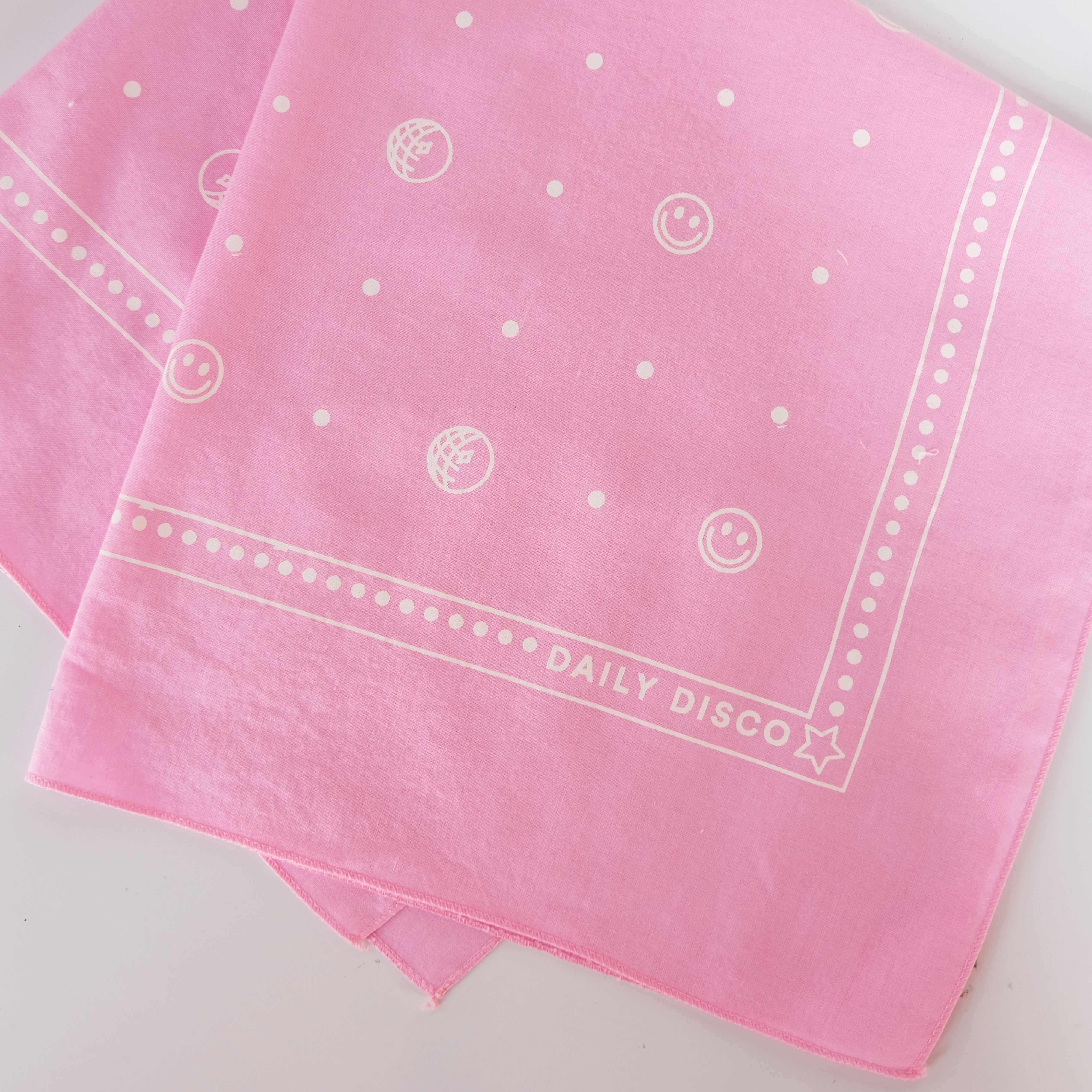 Pink Disco Bandana Personalized - Daily Disco